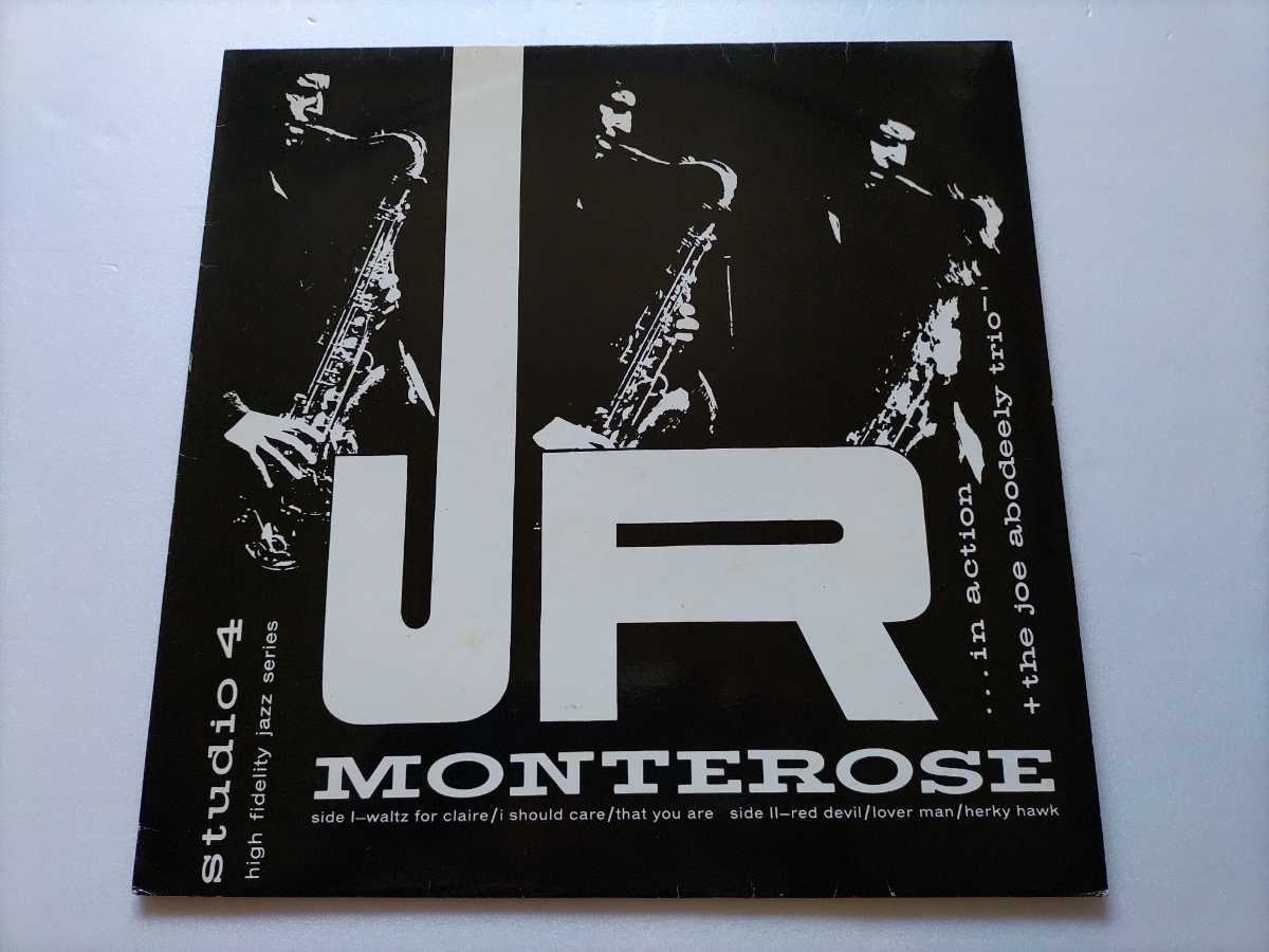 LP レコード J.R.MONTEROSE J.R.モンテローズ ts =In Action＋The Joe Abodeely Trio ...