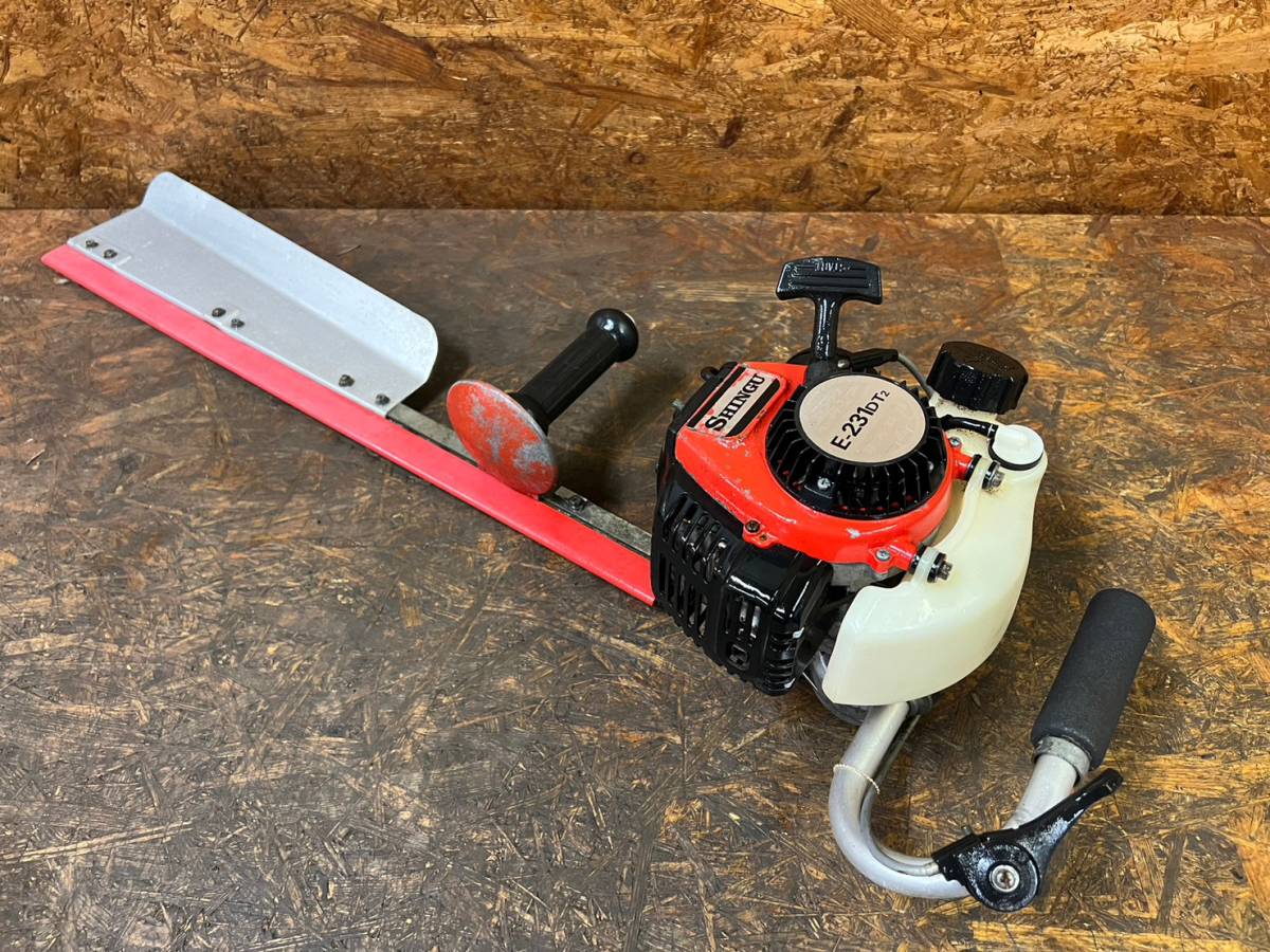 12 エンジンヘッジトリマー 新宮 シングウ SHINGU E-231DT2 バリカン 剪枝機(刈払機)｜売買されたオークション情報、yahooの商品情報をアーカイブ公開 - オークファン ...