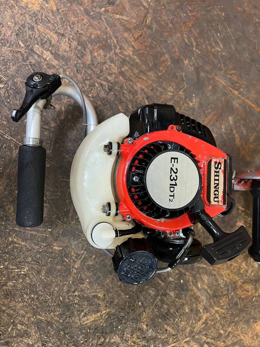 12 エンジンヘッジトリマー 新宮 シングウ SHINGU E-231DT2 バリカン 剪枝機(刈払機)｜売買されたオークション情報、yahooの商品情報をアーカイブ公開 - オークファン ...