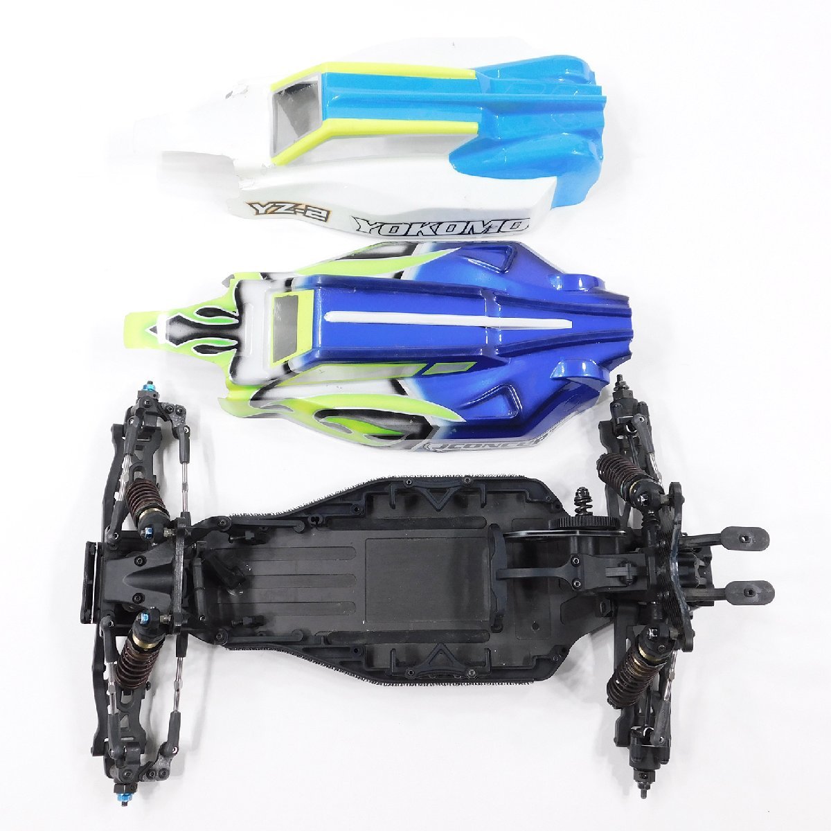 YOKOMO ヨコモ YZ-2 DTM ラジコン シャーシ #88701 RC オフロードカー ホビー 趣味 パーツ 部品 まとめ売り ...