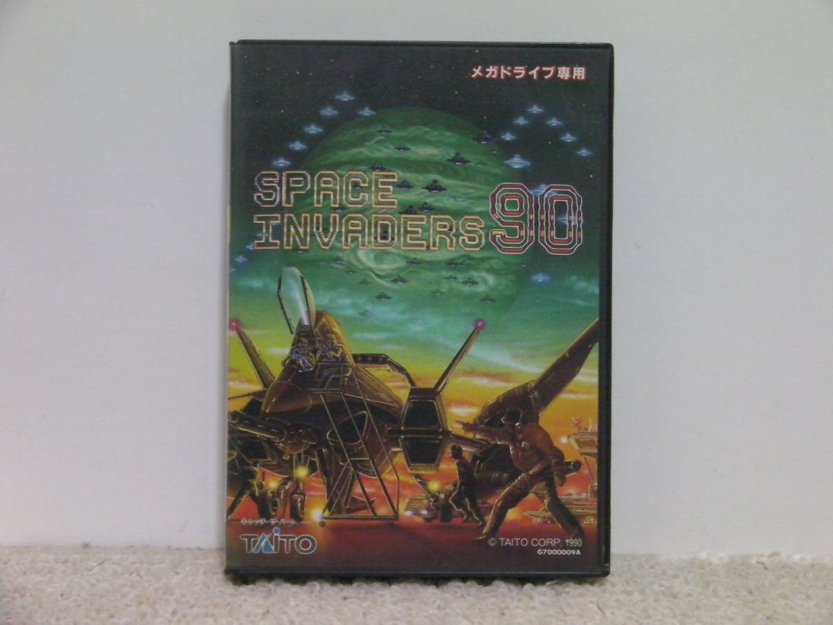 MD スペースインベーダー90 箱説付き Space Invaders 90／メガドライブ MEGA DRIVE(シューティング)｜売買された ...