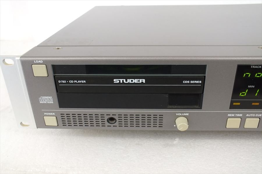 STUDER スチューダー D732 CDプレーヤ 現状品 221102M4242(一般)｜売買されたオークション情報、yahooの商品情報をアーカイブ公開 - オークファン（aucfan.com）
