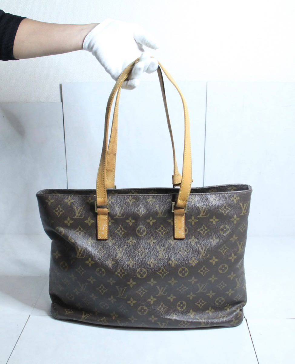 27.LOUIS VUITTONルイ ヴィトン カバメゾ レディース トートバッグ モノグラム ブラウン(ショルダーバッグ)｜売買されたオークション情報、yahooの商品情報をアーカイブ公開 ...