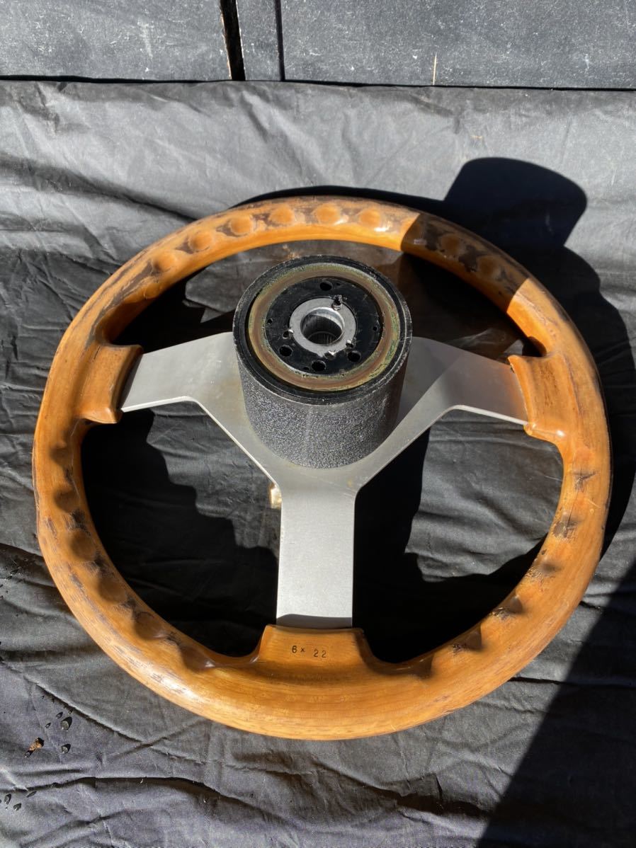 MX40 マークII KALZ ウッドステアリング 32Φ ボス付き マーク2 チェイサー ブタ目 MX41 当時物 旧車(その他)｜売買されたオークション情報、yahooの商品情報を ...