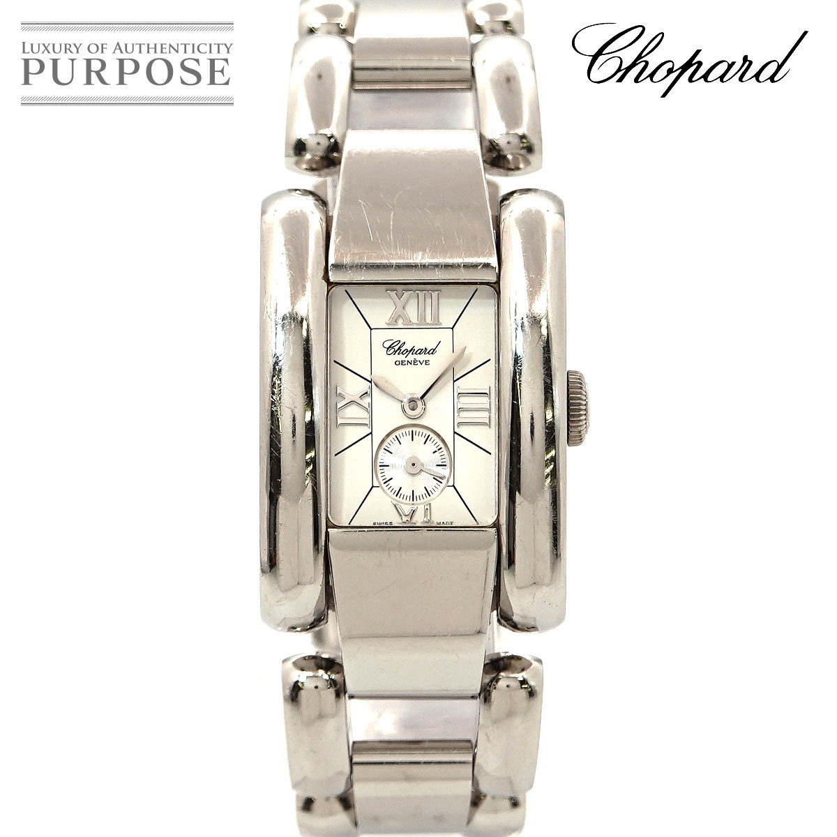 ショパール Chopard ラストラーダ 41/8380 レディース 腕時計 ホワイト 文字盤 クォーツ ウォッチ La Strada 90180727(ショパール)｜売買されたオークション ...