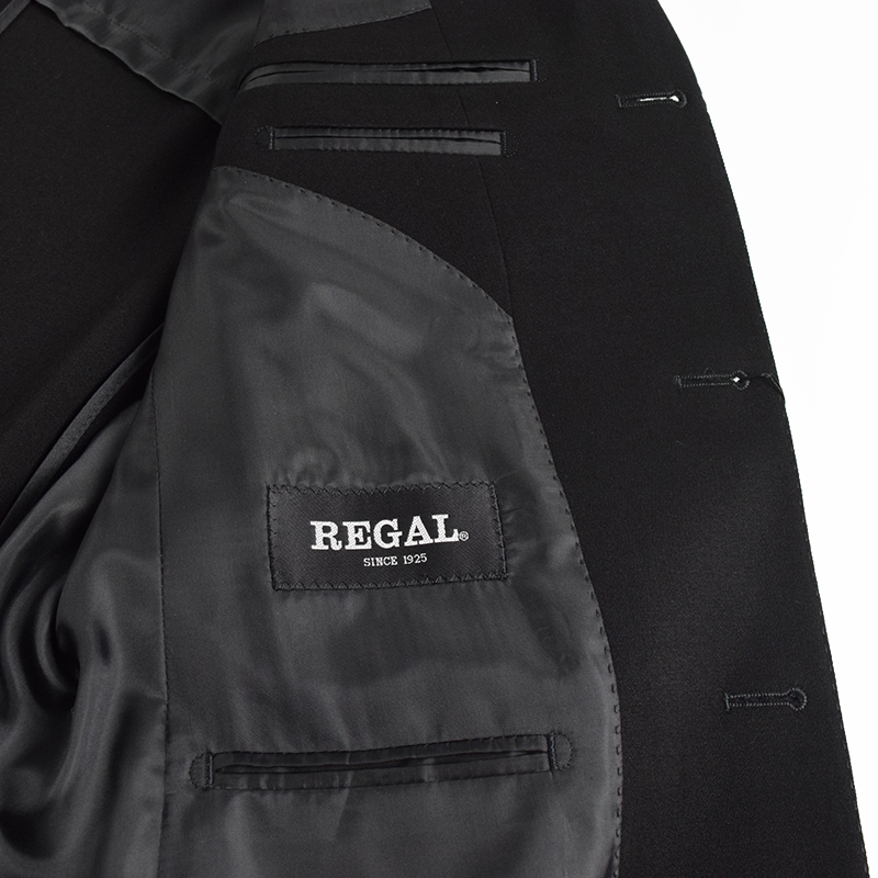 REGAL リーガル アジャスターウエスト 三つ釦 礼服 フォーマルスーツ/BE8(ブラックスーツ)｜売買されたオークション情報、yahooの商品情報をアーカイブ公開 - オークファン ...