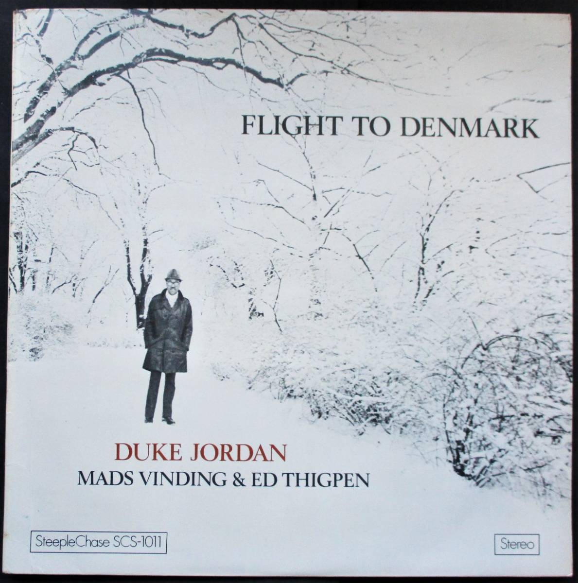 完オリNM1975年録音 がジョーダンの代表作 FLIGHT TO DENMARK / DUKE JORDAN / STEEPLE CHASE ...