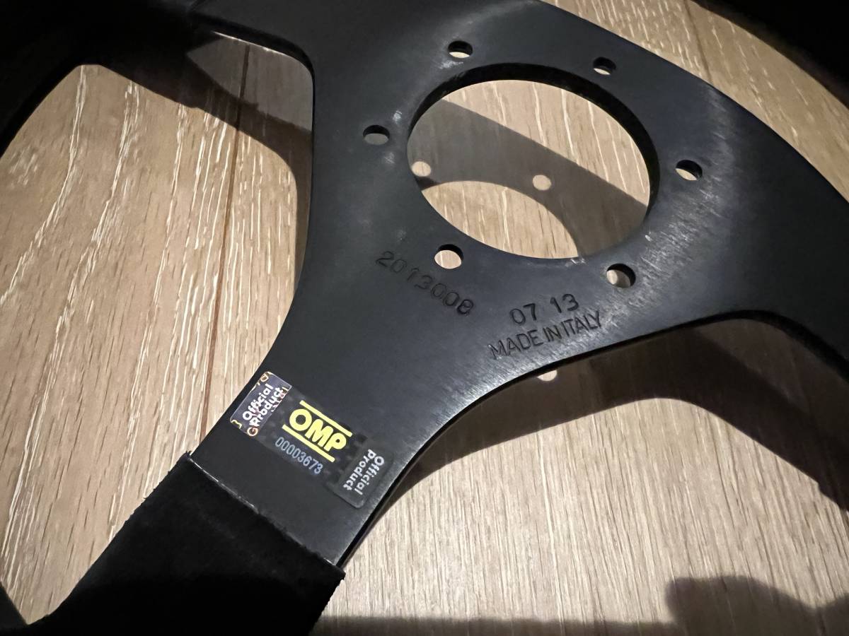 OMP Velocita Superleggero 325mm ステアリング ヴェロチータ スーパーレジェーロ ブラック スエード NARDI ...