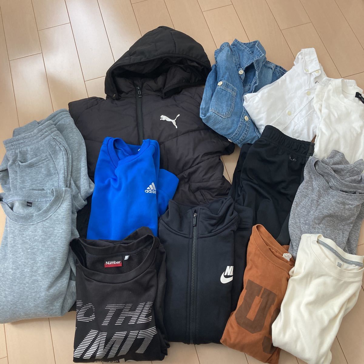 子供袋130 140 150 160 男の子 まとめて PUMAプーマ NIKE ナイキ adidas GAP ユニクロ(セット、まとめ売り)｜売買されたオークション情報、yahooの商品情報 ...