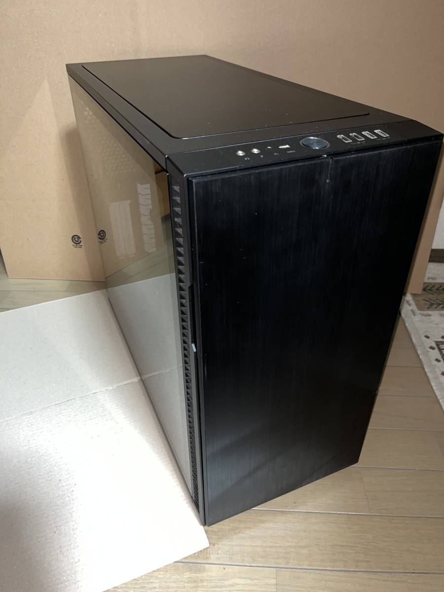 Fractal Design Define R6 Black Tempered glass + CONNECT D1(ATXミドルタワー ...