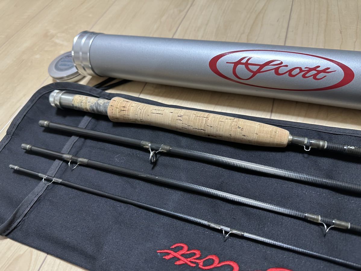 Scott S4 855/4 8ft6inch #5 スコット フライロッド 北海道レインボーに(フライロッド)｜売買されたオークション情報 ...