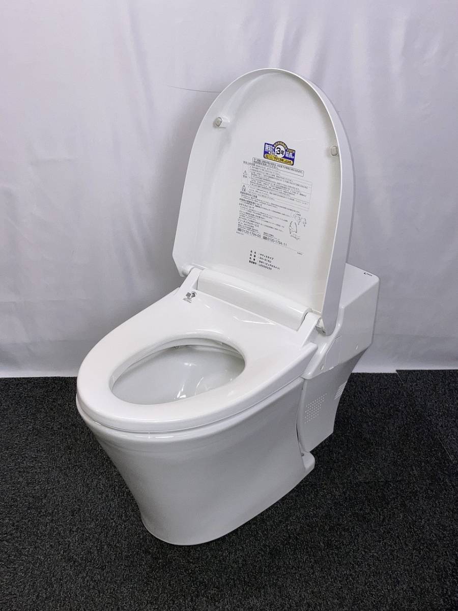 完動品 INAX イナックス satis サティス トイレ洋式便器 床下排水 GBC-901SU とタンクレス一体型 DV-315U BW1 ...