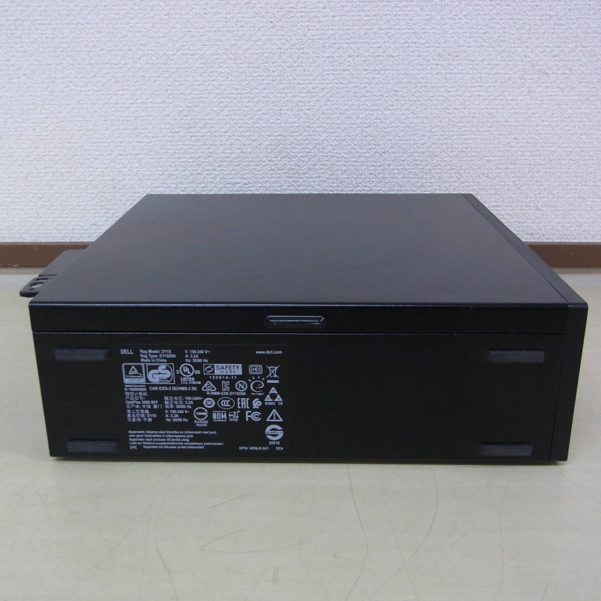 10 デル Dell OptiPlex 3060 D11S D11S004 Core i5-8500 3GHz メモリ8GB HDDなし OS ...