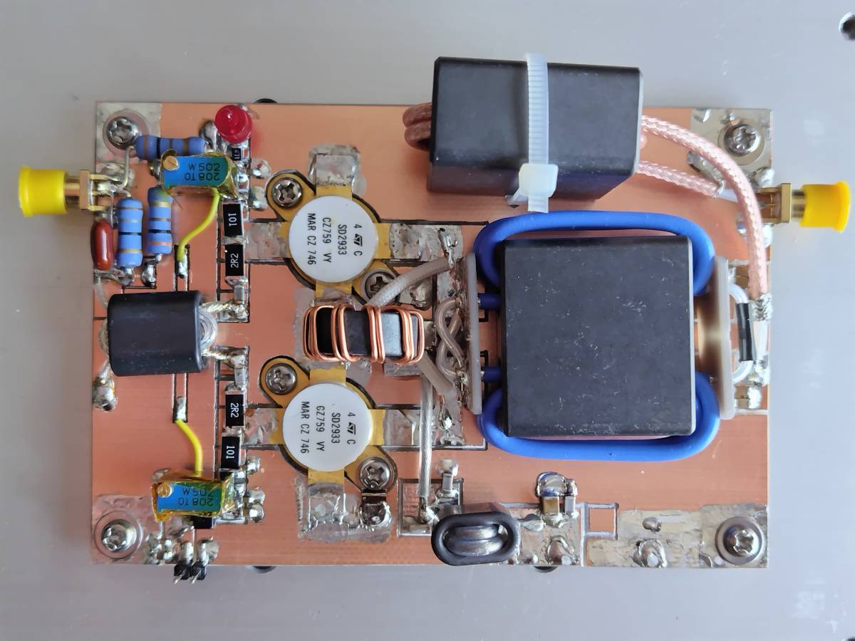 SD2933プッシュプルHF300Wリニアアンプ(その他)｜売買されたオークション情報、yahooの商品情報をアーカイブ公開 - オークファン（aucfan.com）