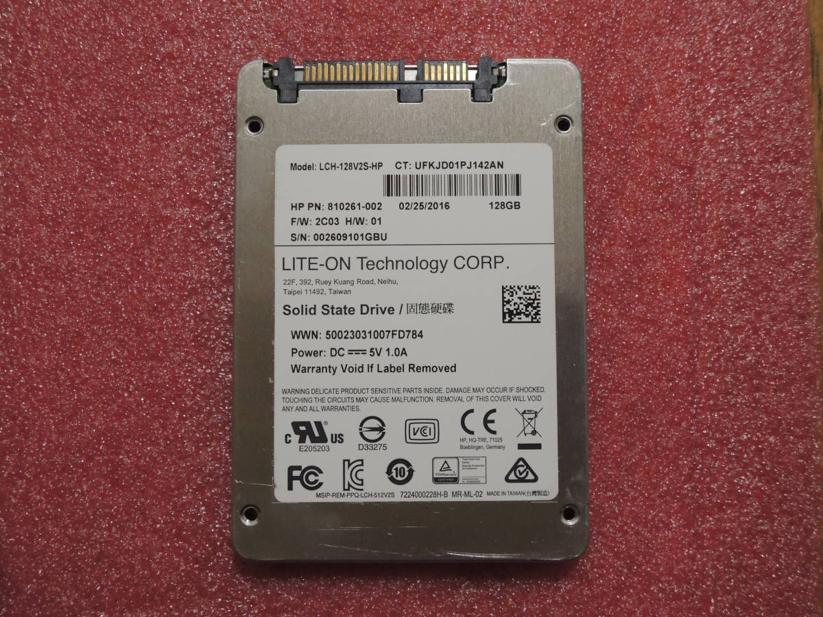 LITEON 2.5インチSSD LCH-128V2S 128GB SATA #10768(128GB～)｜売買されたオークション情報 ...