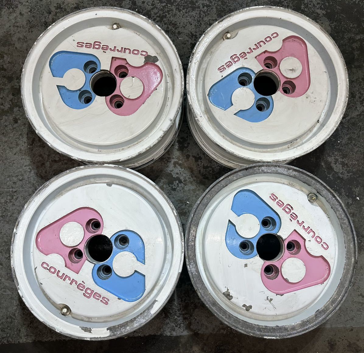 品 13インチ AUTO COURREGES/オートクレージュ PCD113.3-4H 13×5.5J 38 4本(社外品)｜売買された ...