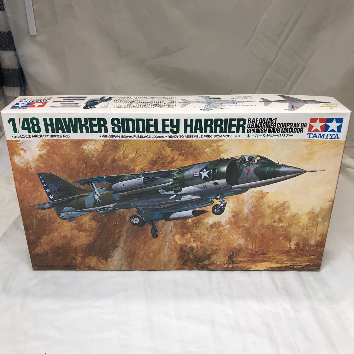 D60 未組立 タミヤ 1/48 ホーカーシドレーハリアー GR.Mk.1 TAMIYA Hawker Siddeley Harrier プラモデル 2c(軍用機)｜売買されたオークション情報 ...