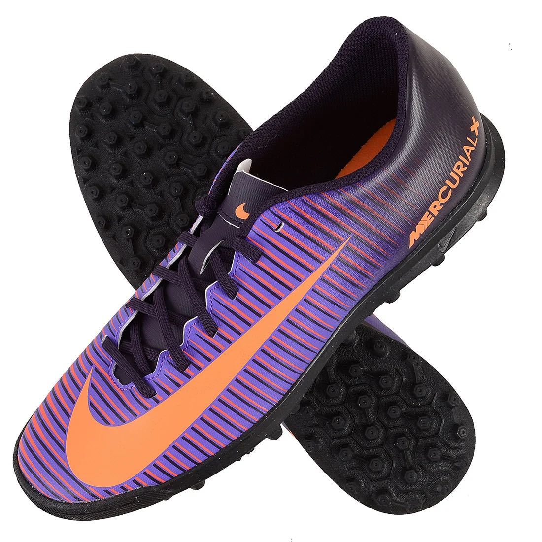 NIKE マーキュリアル X ボルテックスIII TF 831971-585/25.5cm 闇夜のピッチ 光り輝くことを恐れないプレーヤーの ...