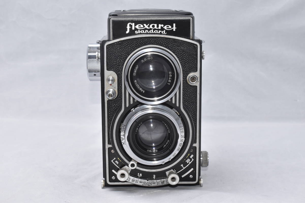 超 品 Flexaret standard メオプタ フレクサレットスタンダード Belar 80㎜ f3.5(二眼レフ)｜売買された ...
