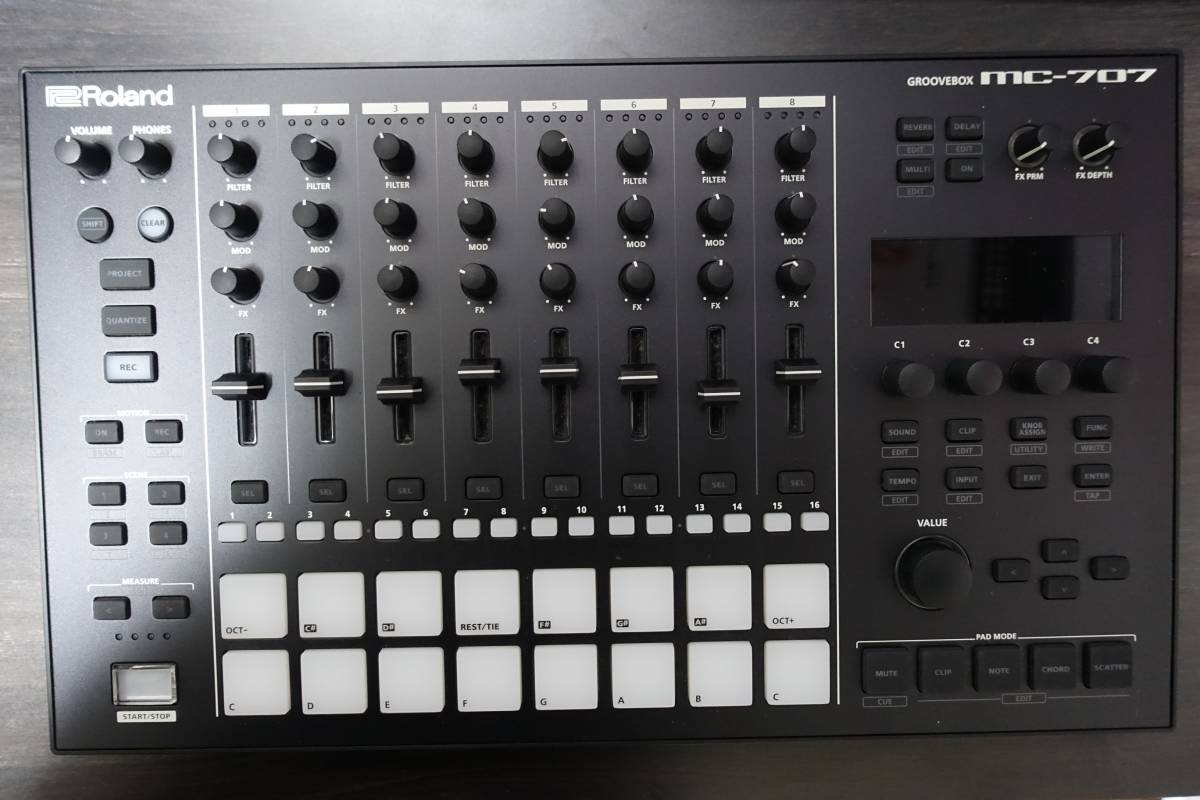 Roland mc-707(リズムマシン)｜売買されたオークション情報、yahooの商品情報をアーカイブ公開 - オークファン（aucfan.com）