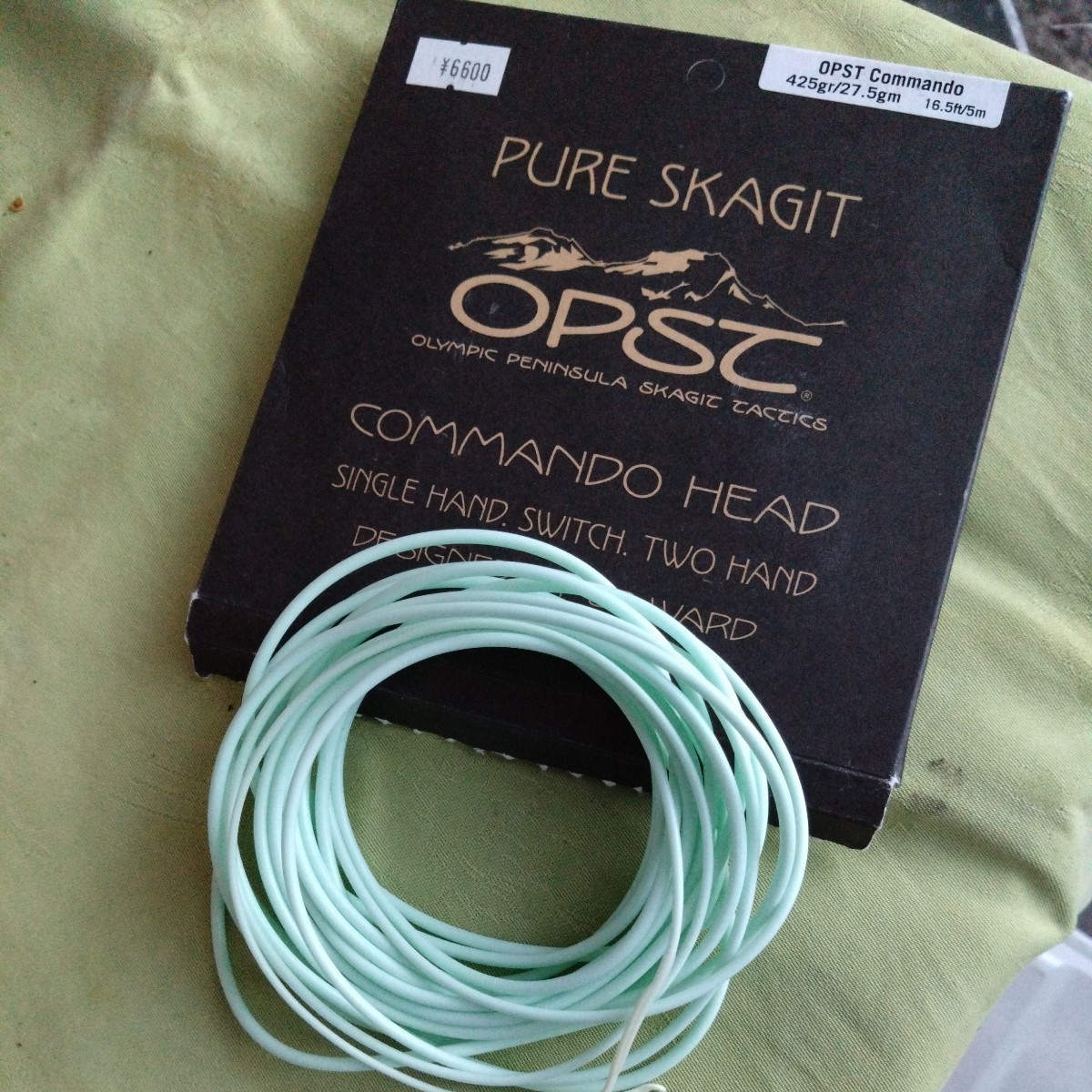 OPST Commando Head 425グレイン コマンドヘッド シューティングヘッド DH ダブルハンド 425gr/27.5gm スカ ...