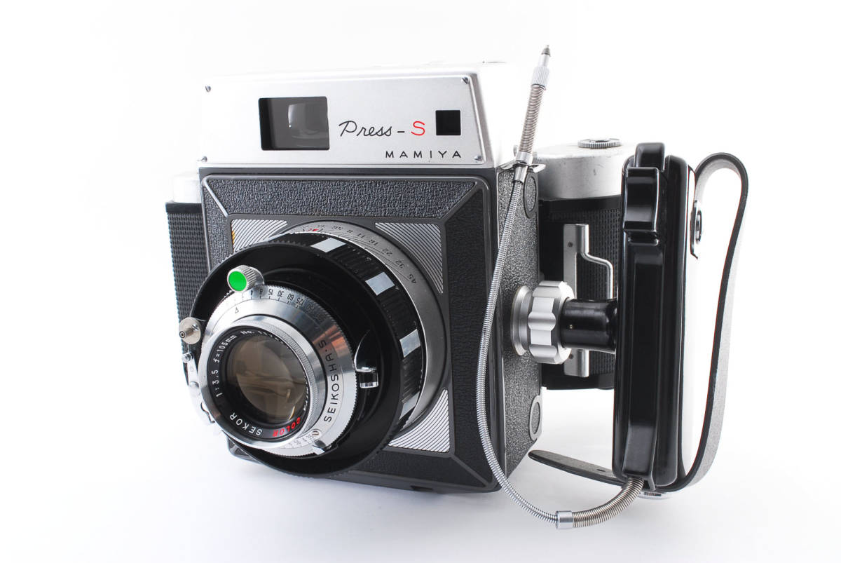 1871562 マミヤプレス Mamiya press-s camera / mamiya color sekor F3.5 105mm ...