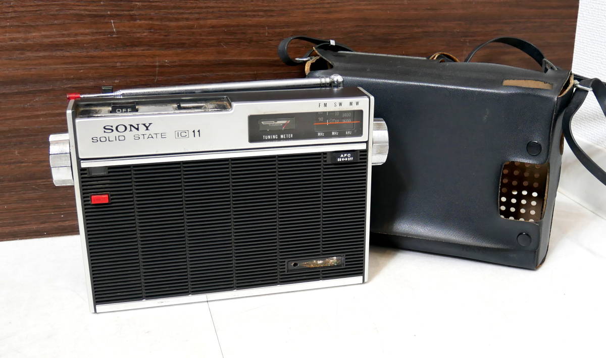 R503-F68 SONY ソニー SOLID STATE ラジオ ICF-110 レトロ(一般)｜売買されたオークション情報、yahooの ...