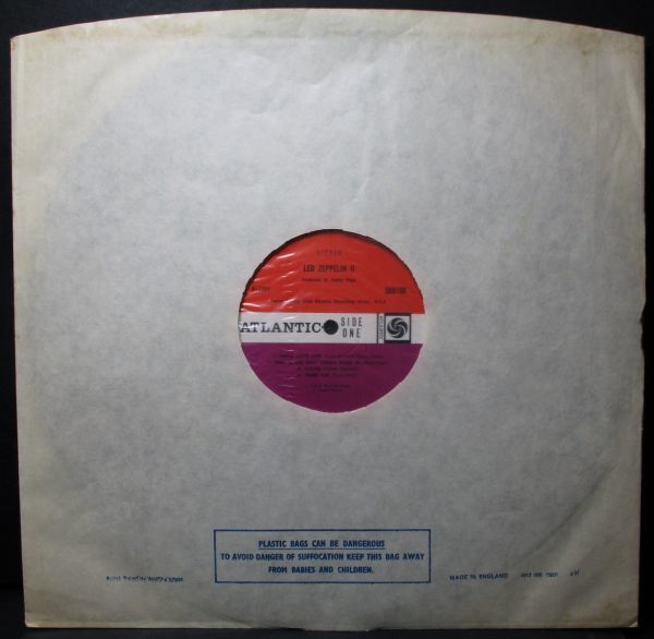 レア盤-Killing Floor-UK盤 Led Zeppelin - Led Zeppelin II LP '69:Atlantic ...