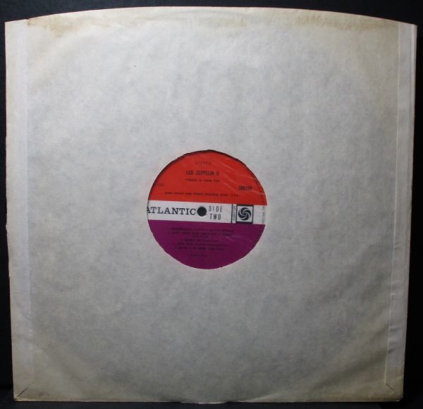 レア盤-Killing Floor-UK盤 Led Zeppelin - Led Zeppelin II LP '69:Atlantic ...
