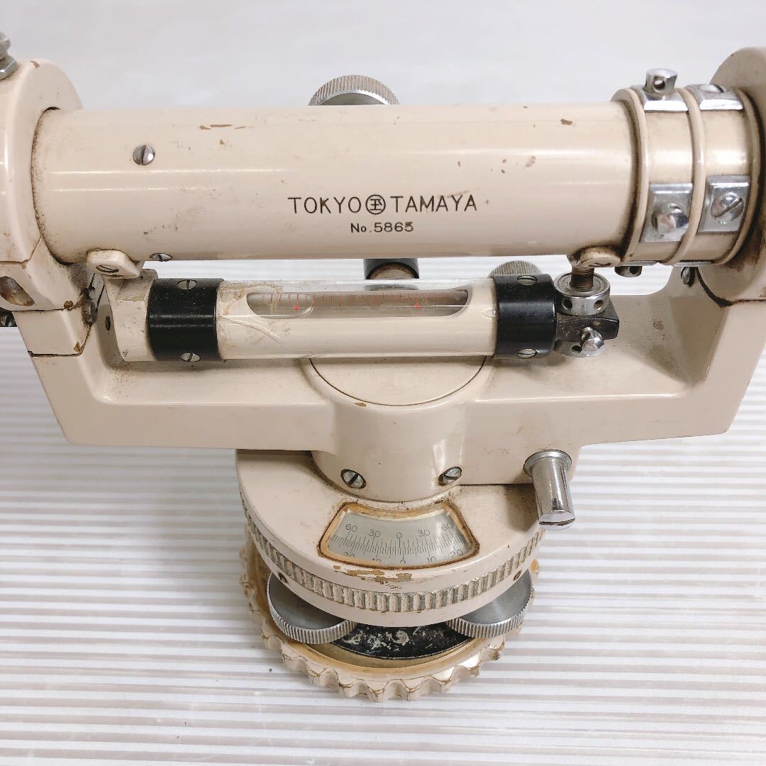 現状品 TAMAYA TOKYO no.5865 玉屋 東京 測量機 測定器 水準器 K6(測量、角度計)｜売買されたオークション情報、yahooの商品情報をアーカイブ公開 - オークファン ...