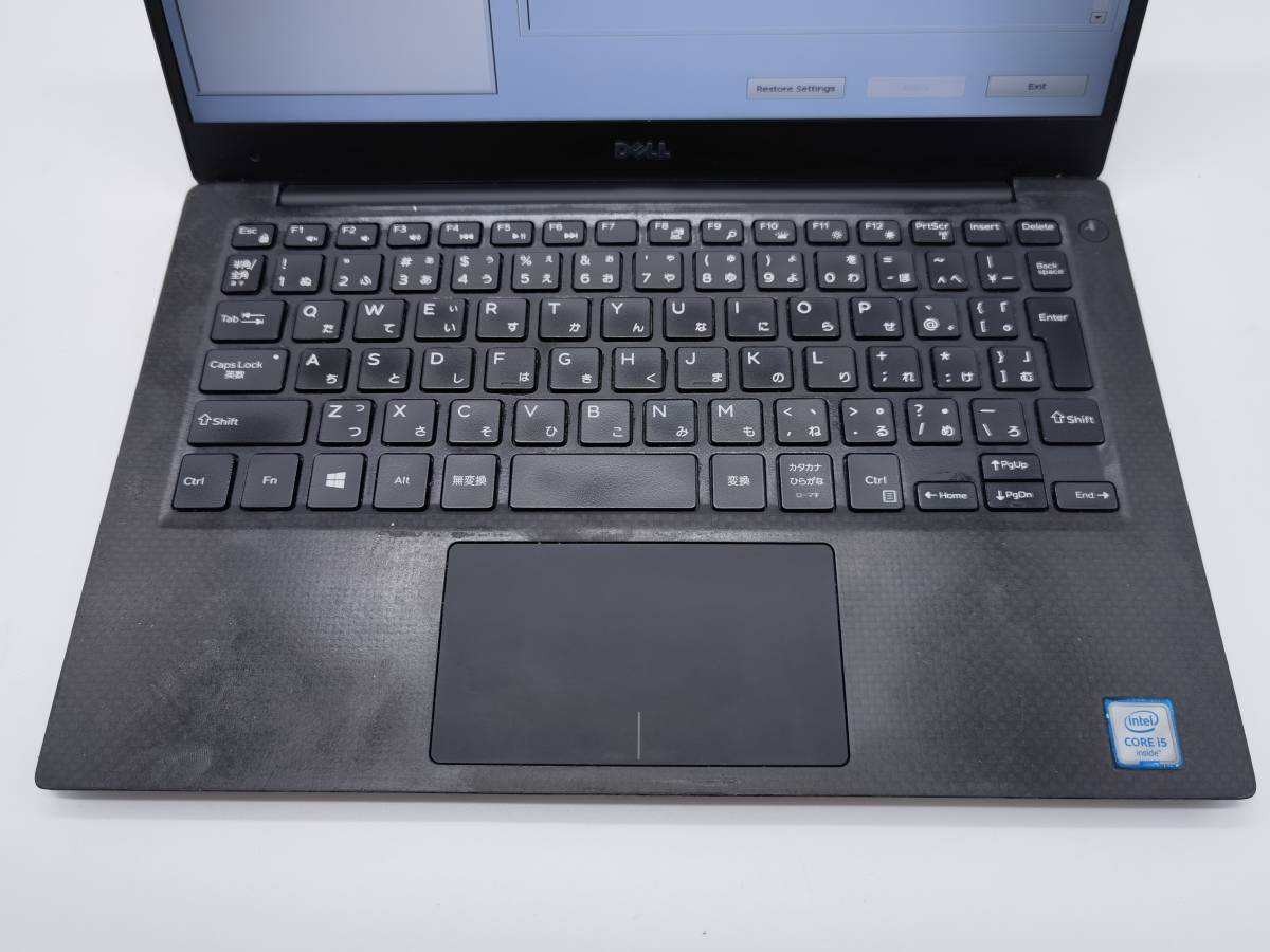 ジャンク／1円スタート／DELL P54G XPS 13 9350／ Intel Core i5-6300U 2.30GHz／ M.2 ...