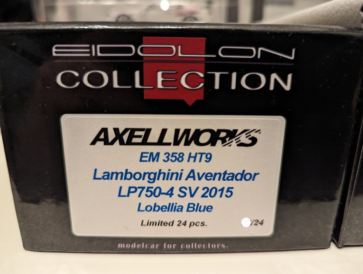良番 限定24台 1/43 AXELLWORKS特注 EM358HT9 EIDOLON Lamborghini Aventador LP750 ...