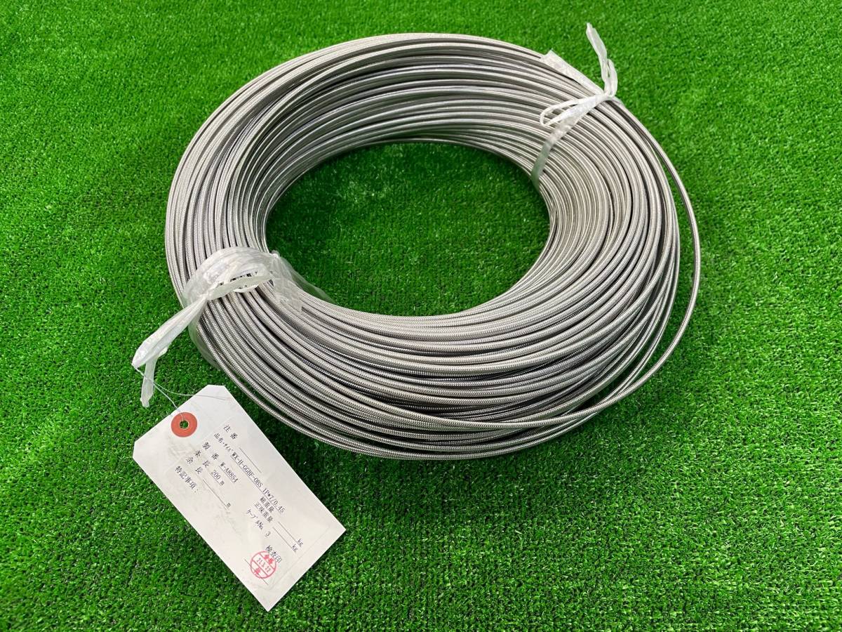 福電 補償導線 熱電対Kタイプ WX-H-GGBF-OBS 1P×7/0.45 1.25SQ 200mm 領収書対応 ②(電線)｜売買された ...