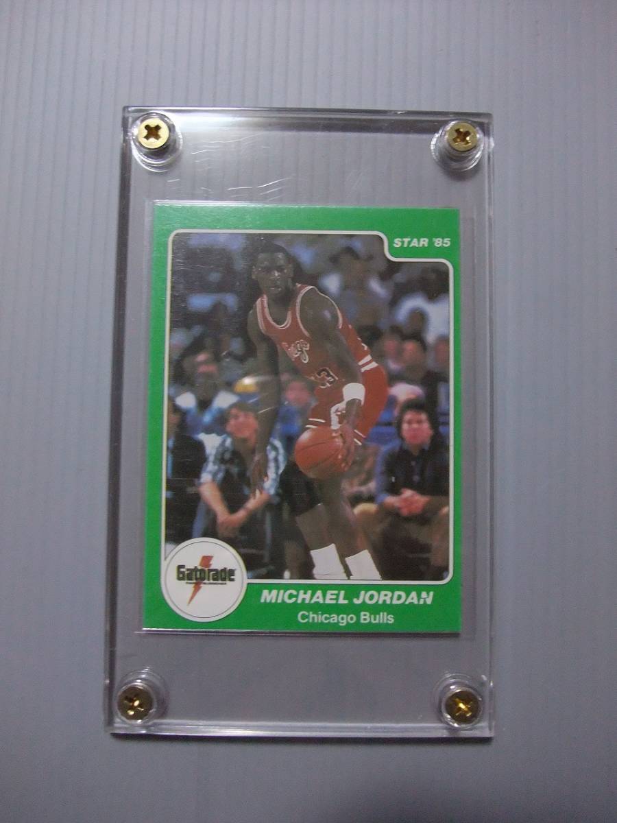 1985 Star GATORADE SLAM DANK #7 Michael Jordan RC Rookie MJ マイケルジョーダン ...