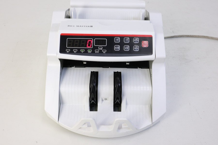 Bill Counter BILL MASTER III ビルマスター3 0288UV マネーカウンター 自動紙幣計算機 566v05(その他 ...
