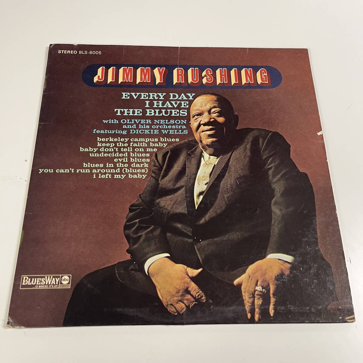 LP/ジミー ラッシング/オリヴァー ネルソン Every Day I Have The Blues/JIMMY RUSHING with ...
