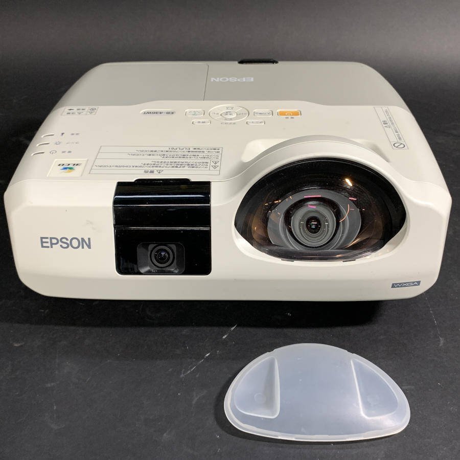 EPSON エプソン EB-436WT プロジェクター ランプ使用時間:節電 オフ 586Hr レンズキャップ付き 現状品(本体)｜売買されたオークション情報、yahooの商品情報をアーカイブ ...