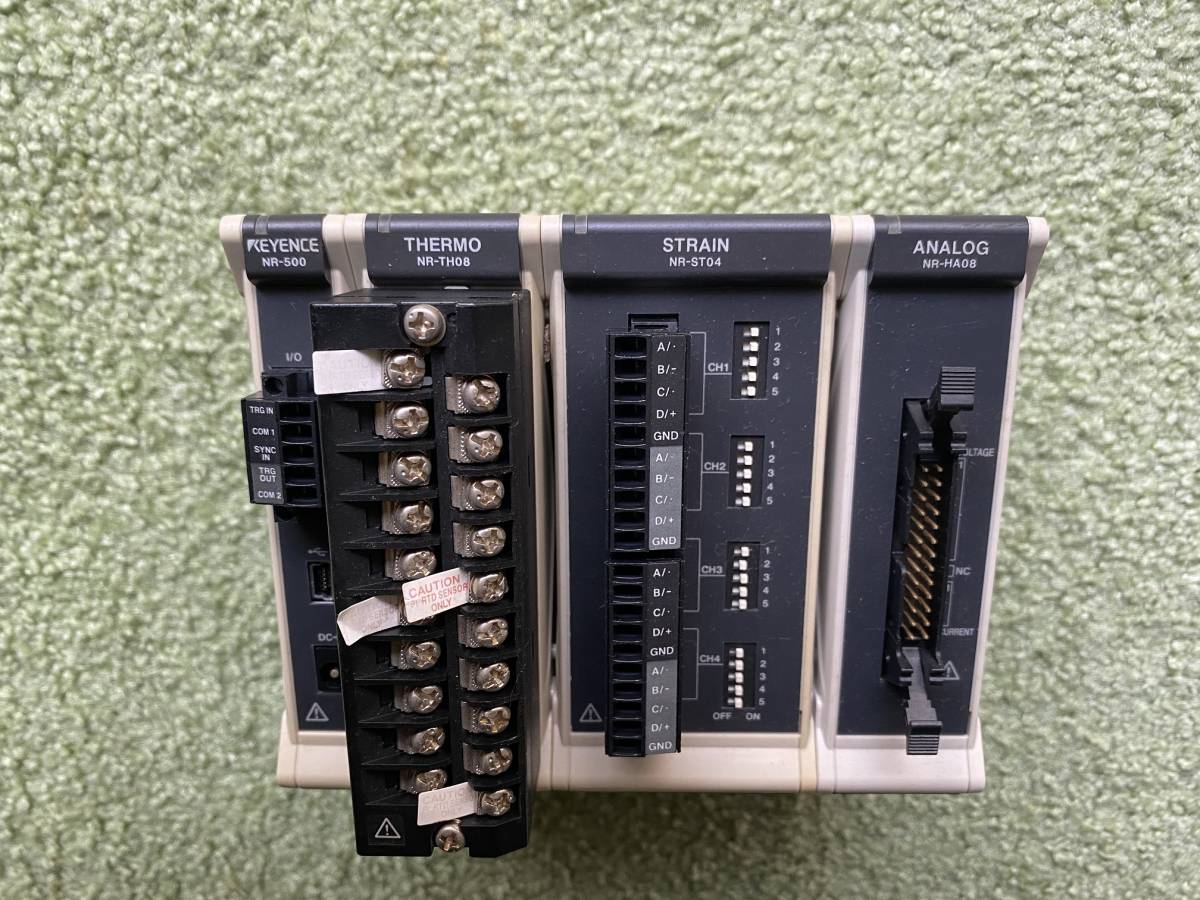 キーエンス マルチ入力データロガー NR-500 NR-TH08 NR-ST04 NR-HA08(その他)｜売買されたオークション情報 ...