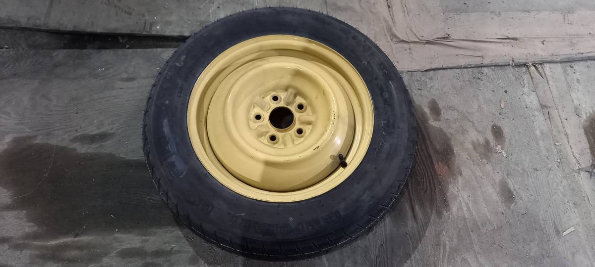 トヨタ 50 エスティマ 純正 2008年製 グッドイヤー T145/90D16 106M テンパー スペア タイヤ 16×4T 5H ...