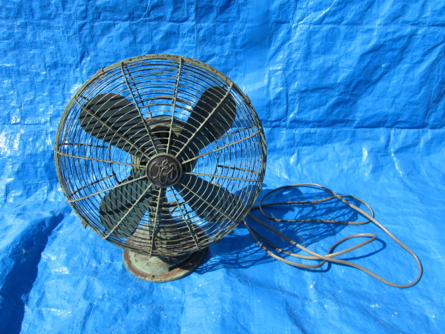 東京芝浦製作所 扇風機 4枚羽 30cm 鉄羽根 Shibaura Fan Motor 昭和レトロ アンティーク ジャンク品(扇風機)｜売買さ ...