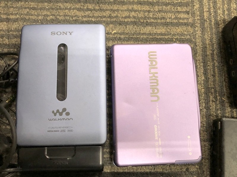 ジャンク カセット MD CDプレーヤーまとめ SONY WM-EX651WM-EX900 WM-F65 WM-EX511 WM-70C RQ ...