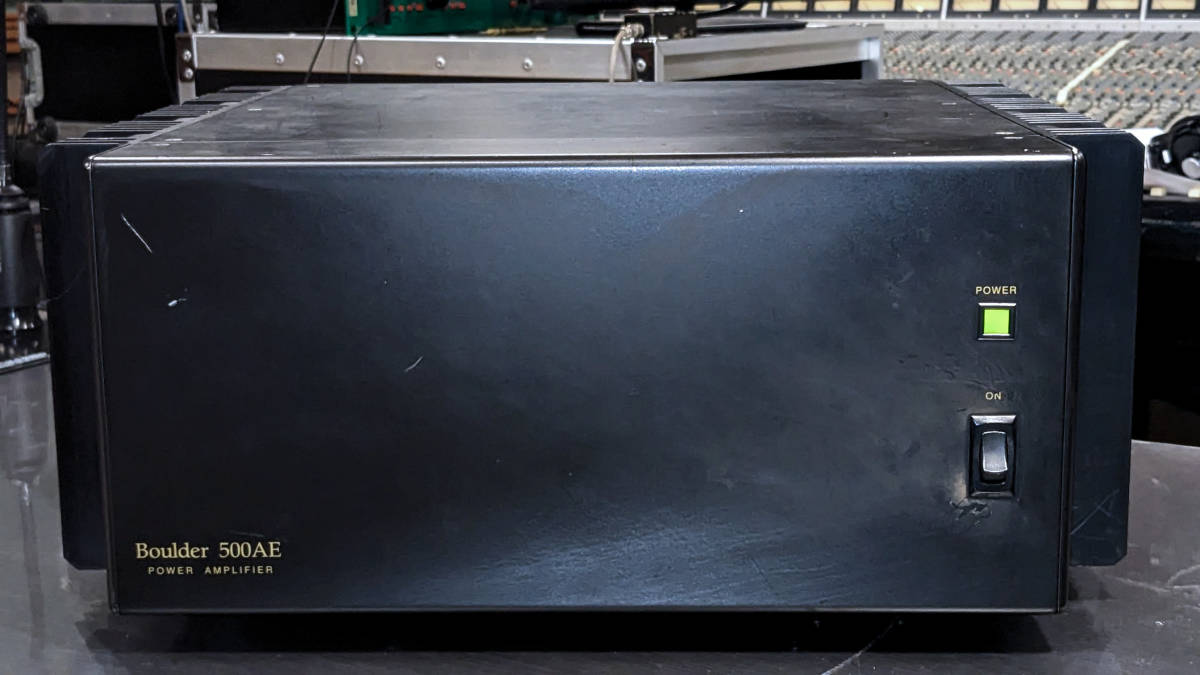 BOULDER 500AE STEREO POWER AMPLIFIER 150W+150W 8Ω / ボルダー パワーアンプ ジャンク出品 ...