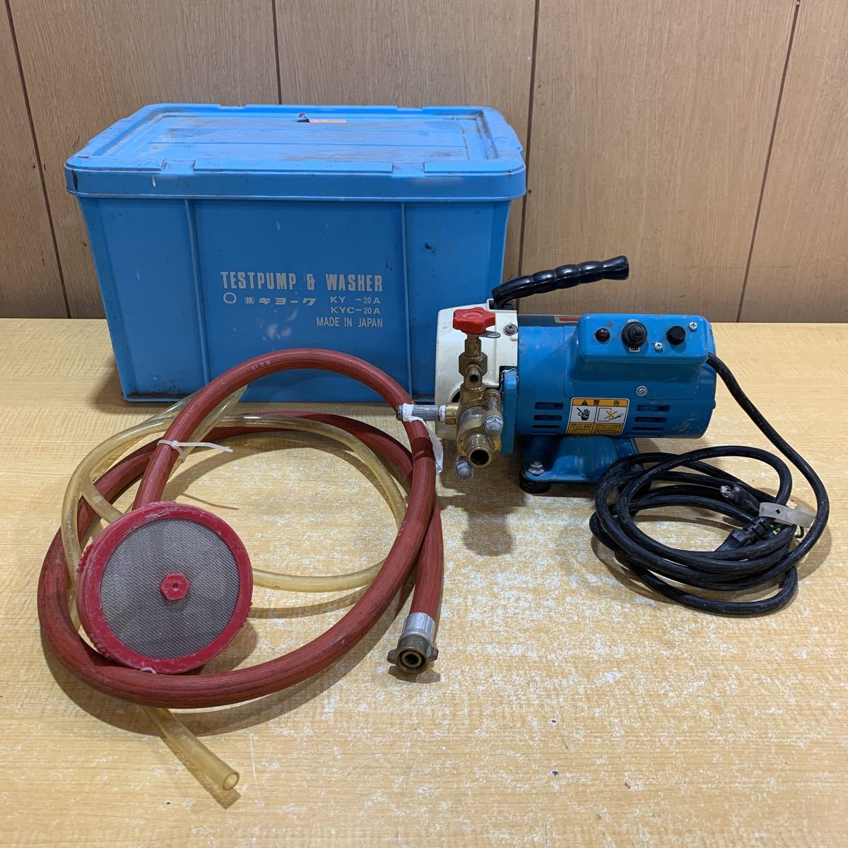 A KYOWA キョーワ 電動水圧 テストポンプ テスター KY-20A(ポンプ)｜売買されたオークション情報、yahooの商品情報をアーカイブ公開 - オークファン（aucfan.com）