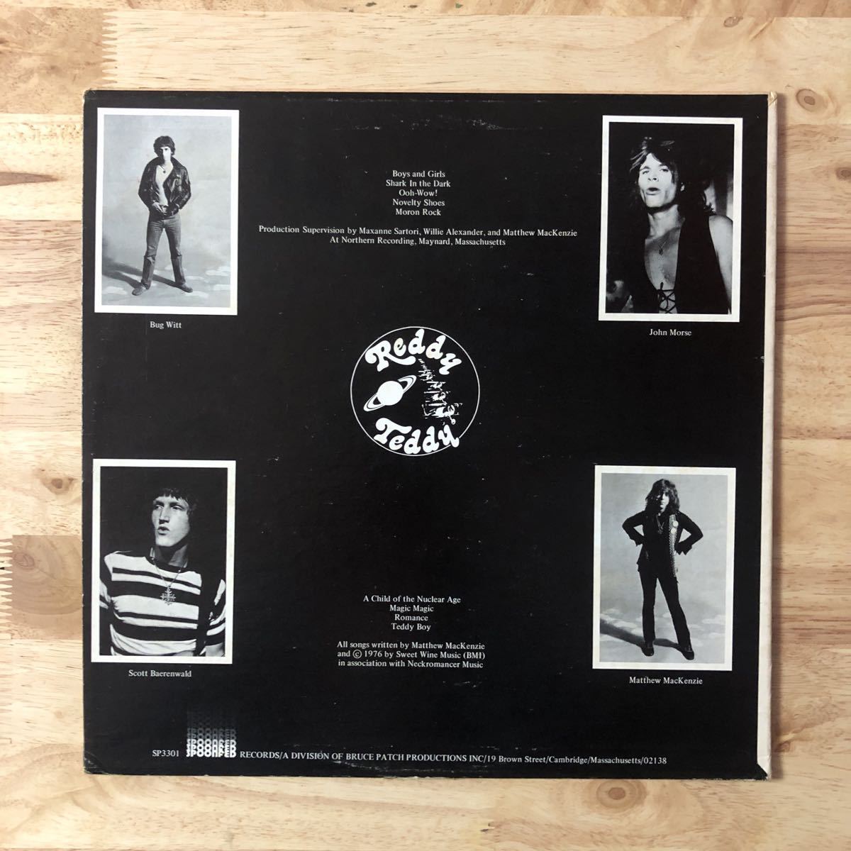 LP WILLIE ALEXANDERプロデュース REDDY TEDDY/S.T. USオリジナル:76年PRESS/未CD化:BOSTON ...
