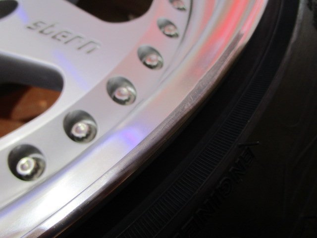 FORTECS STERN FACE-2 17インチ シルビア スカイライン GT-R JDM 9J +19/+24 5H114.3 ...