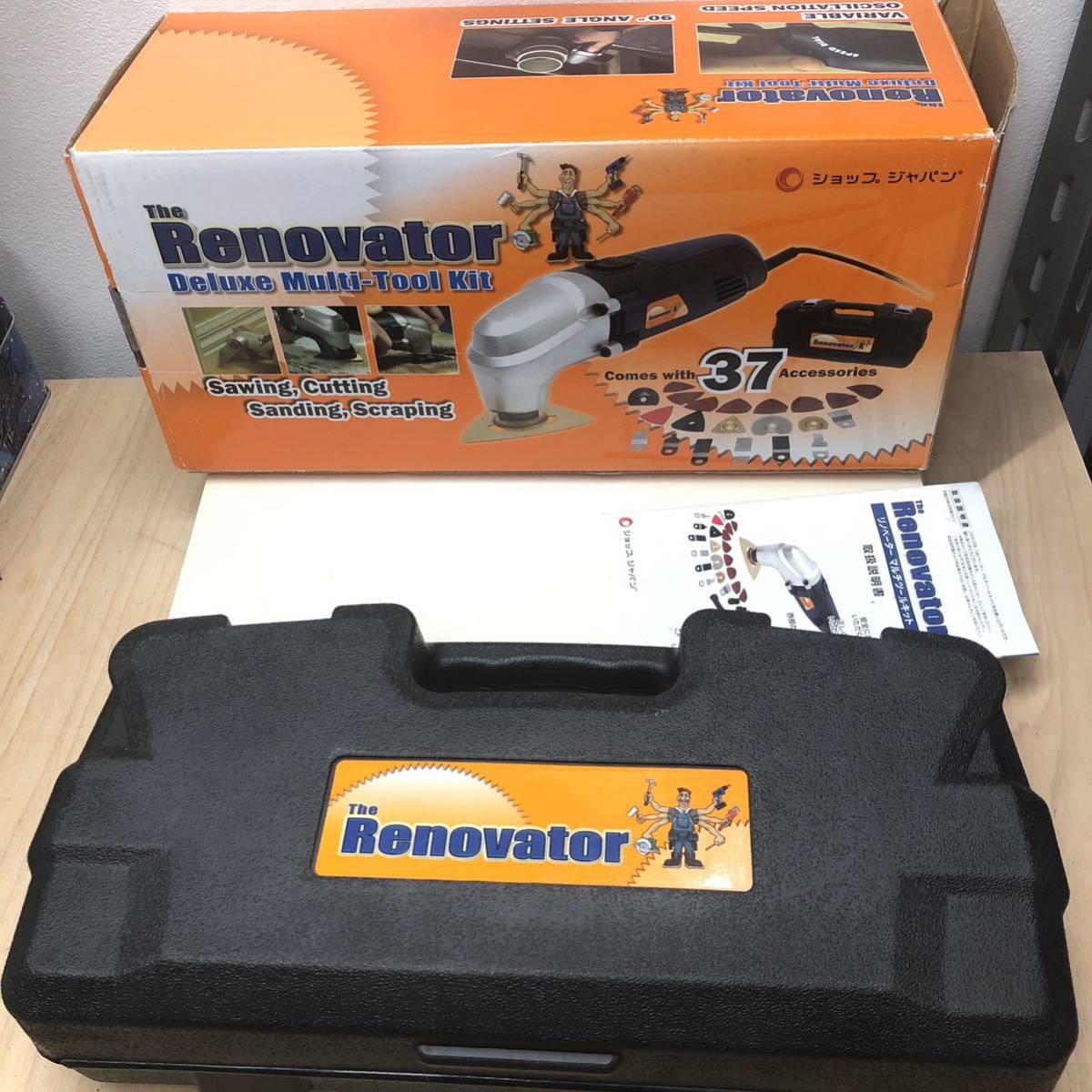 ショップジャパン The Renovator リノベーター マルチツールキット 電動工具 DIY 大工(電動工具)｜売買されたオークション情報 ...