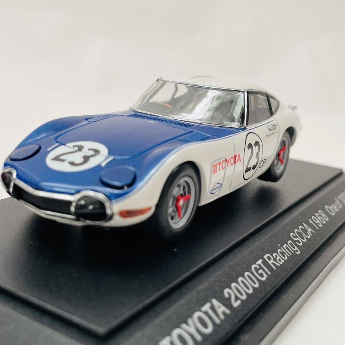 EBBRO エブロ 1/43 TOYOTA 2000 GT Racing SCCA '1968 トヨタ レーシング ホワイト／ブルー ...