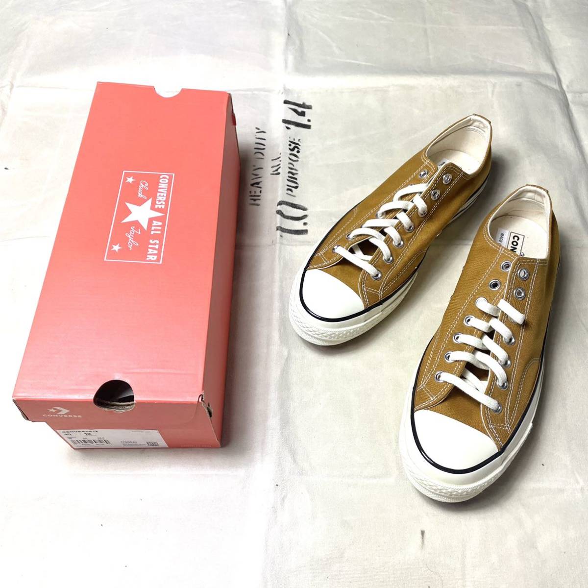 箱あり コンバースCT70 2020年冬モデル デッドストック dark soba/ダークソバOX 28.5cm US10 ブラウン マスタード タンカラー(28.5cm)｜売買された ...