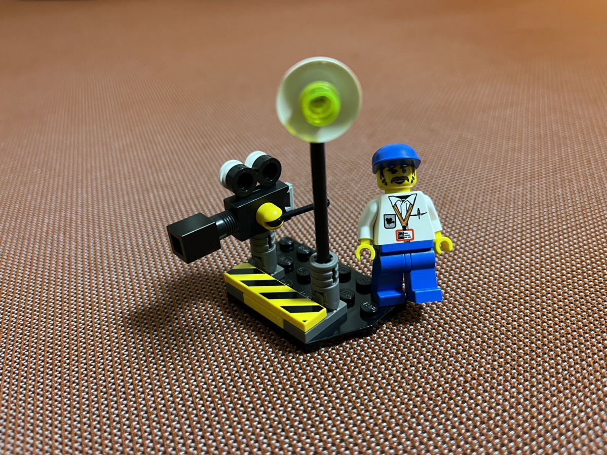 LEGO レゴ スタジオ シリーズ 1356 1357 カメラマン スタントマン カタパルト ミニフィグ セット STUDIO STUNT ...