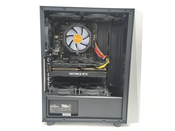 MSI MS-7C96 ゲーミングデスクトップ AMD Ryzen 5 5600 6-Core Processor 16 GB SSD 1 ...